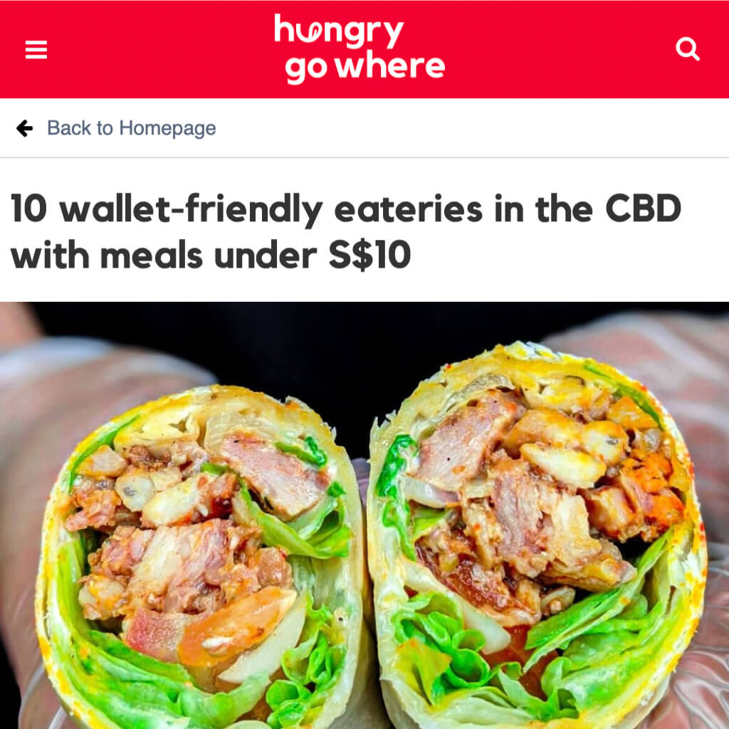 10 wallet-friendly eateries in the CBD with meals under S$10 - Kebabs ...